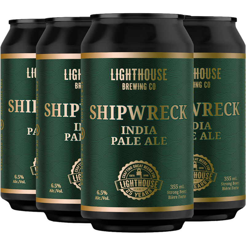 LIGHTHOUSE - SHIPWRECK IPA CAN Canadian Domestic Beer