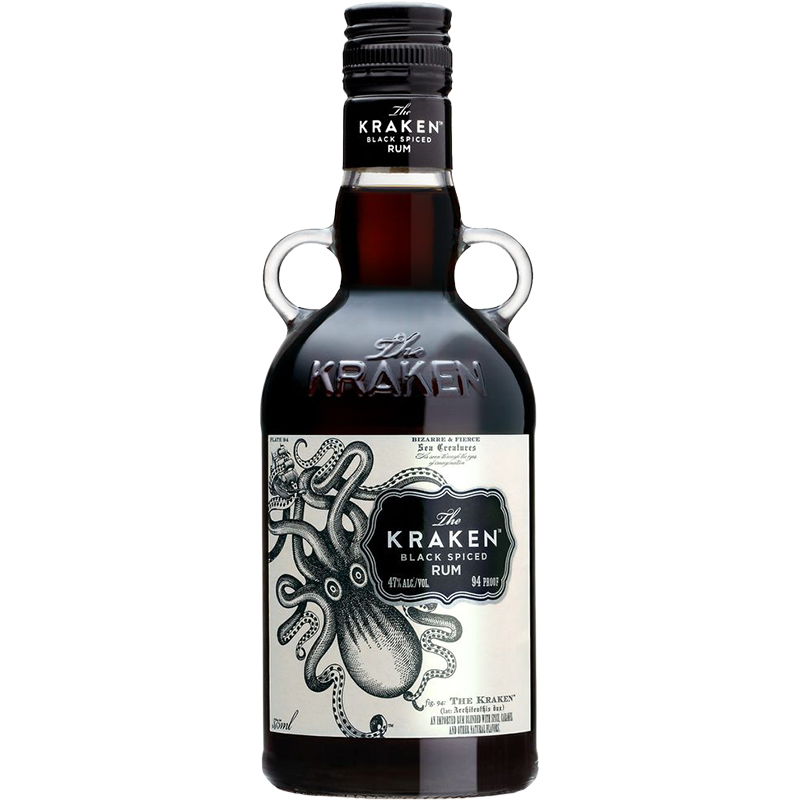 THE KRAKEN - BLACK SPICED Trinidad And Tobago Rum