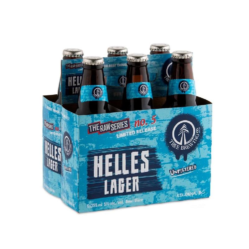TREE BREWING - HELLES LAGER Canadian Domestic Beer