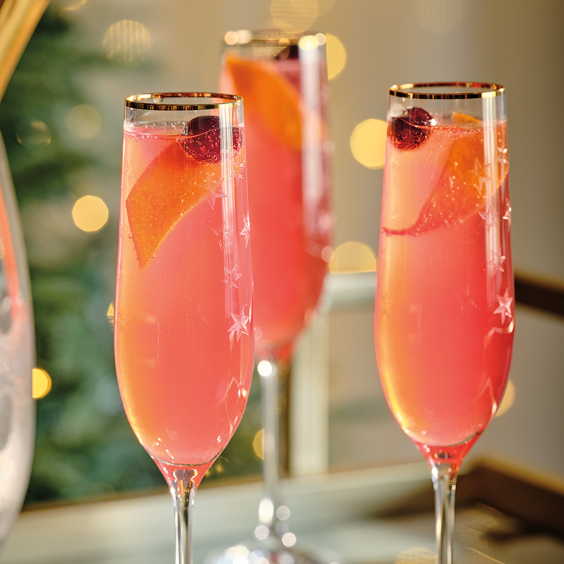 CITRUS & CRANBERRY SPARKLE - Cocktail Recipe | BCLIQUOR